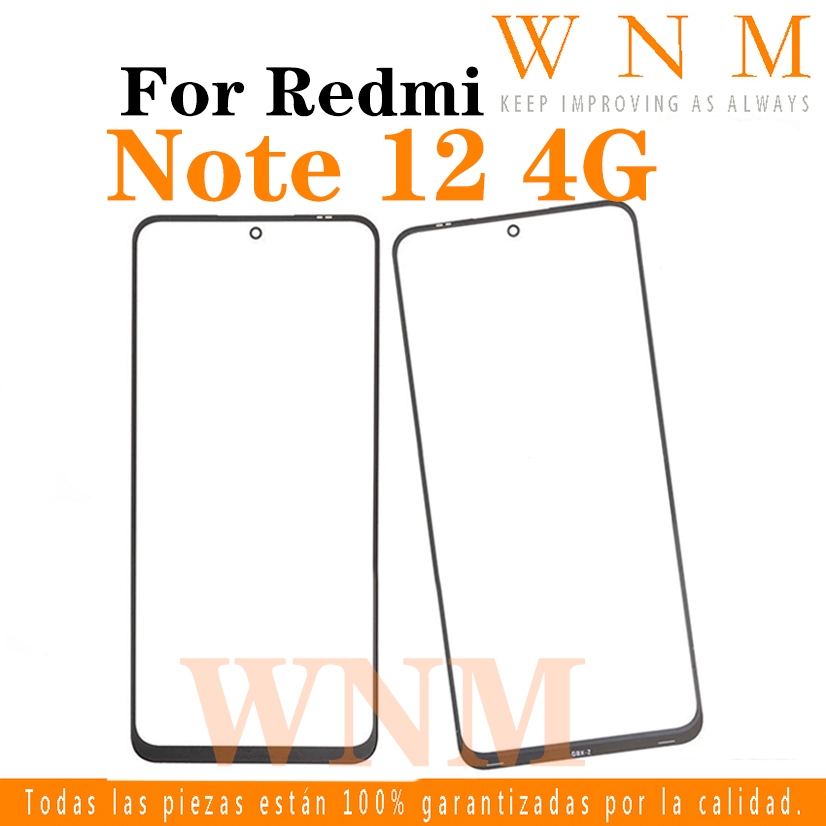 Touch Screen For Xiaomi Redmi Note 12 4G LCD Display Outer Front Glass ...