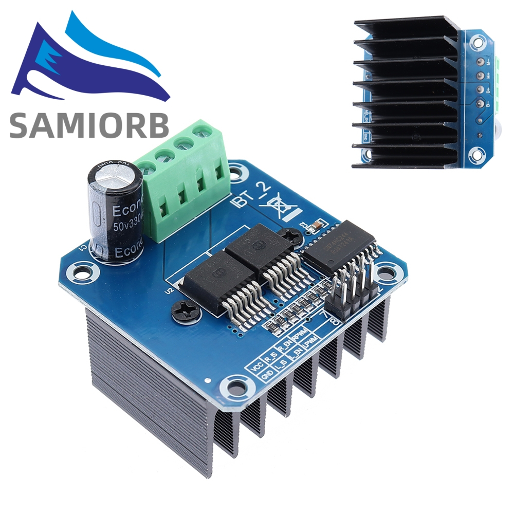 Double Bts7960 43a H Bridge High Power Motor Driver Module Diy Smart Car Current Diagnostic For