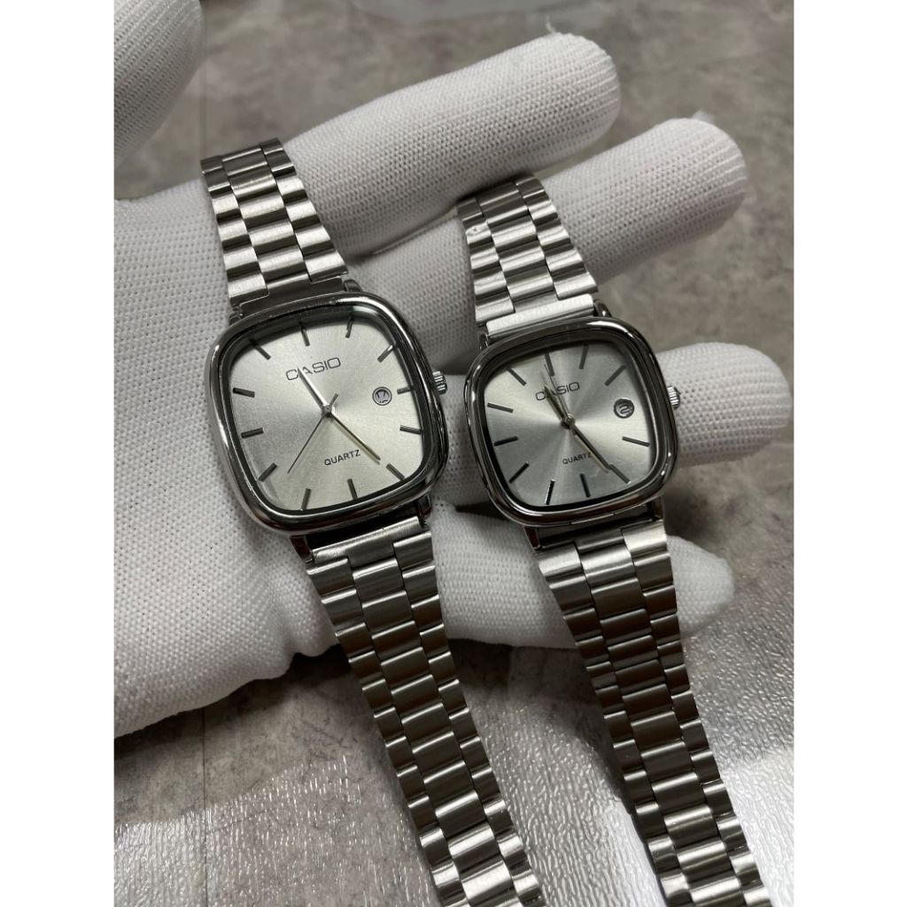 Men's and women's classic A138 fashion trend stainless steel couple ...