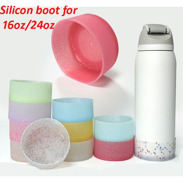 Bling Silicone Boot for Owala 24oz , Owala 16oz Silicon Boot Anti-Slip ...