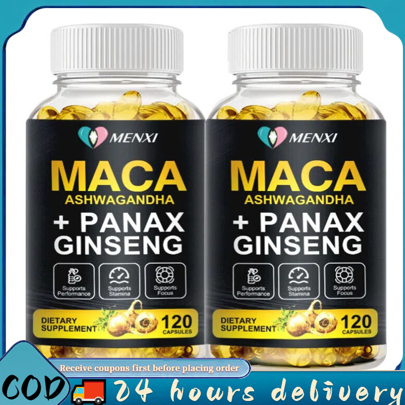 Maca Root Extract Capsules Peruvian Maca Extract Ginseng Energy Support ...