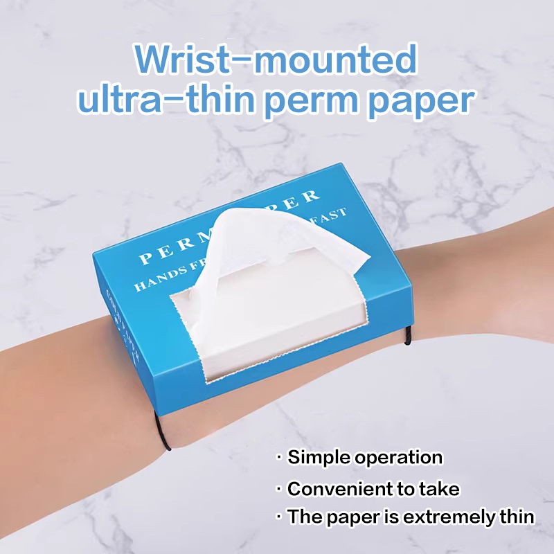 Disposable ultra-thin perm paper special hair perm paper hot and cold ...