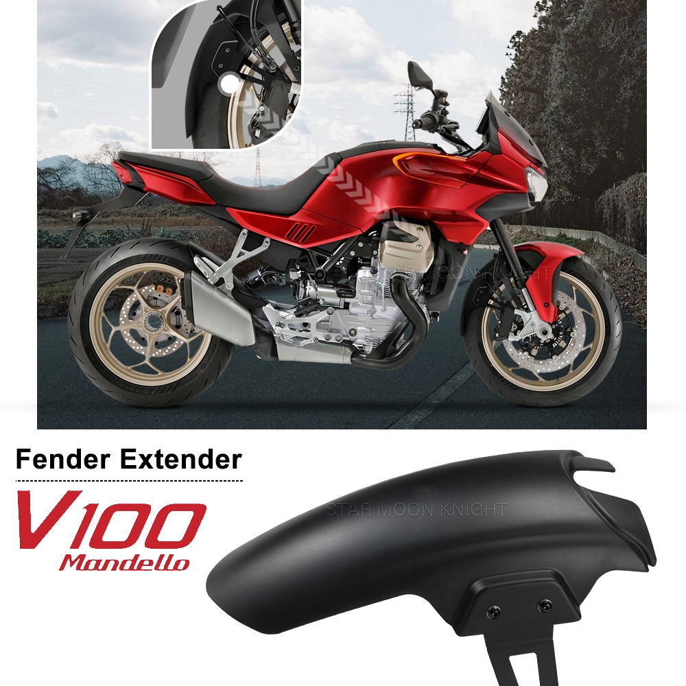 Front Fender Extensions For Moto Guzzi V 100 V100 Mandello S 2022 ...