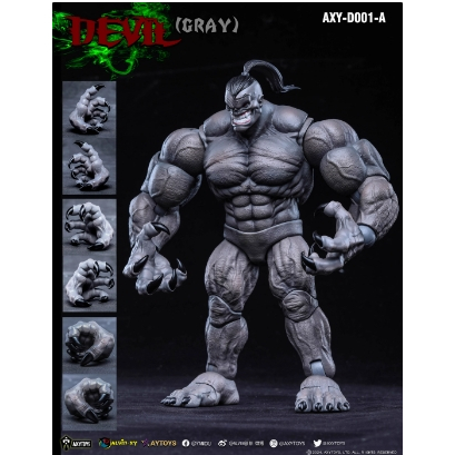 AXYTOYS new product - Devil DEVIL gray model, Red Devil regular version ...