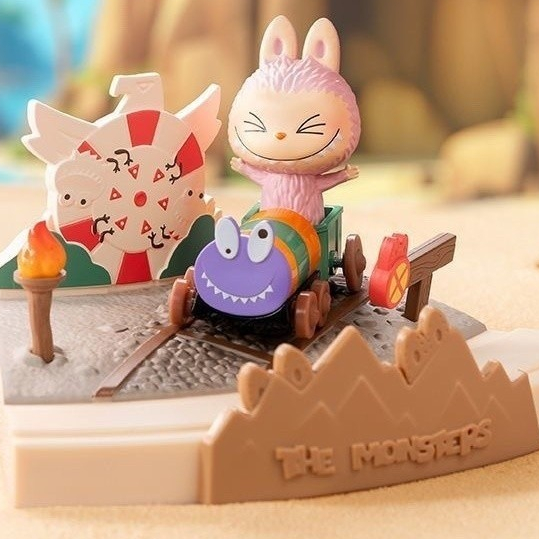 Genuine Pop Mart labubu labubu Play Games Together Series Scene Figure ...