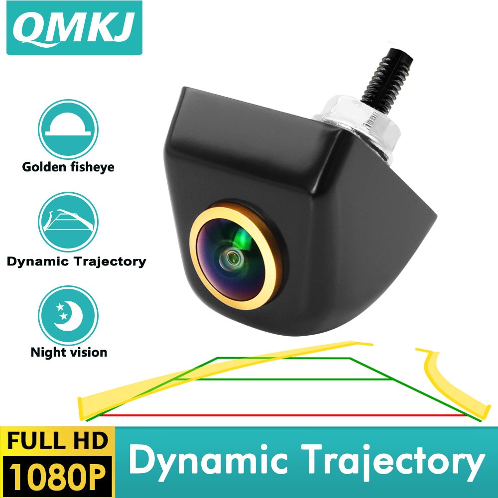 Dynamic Trajectory Night Vision Fisheye Lens Vehicle Reverse Backup ...