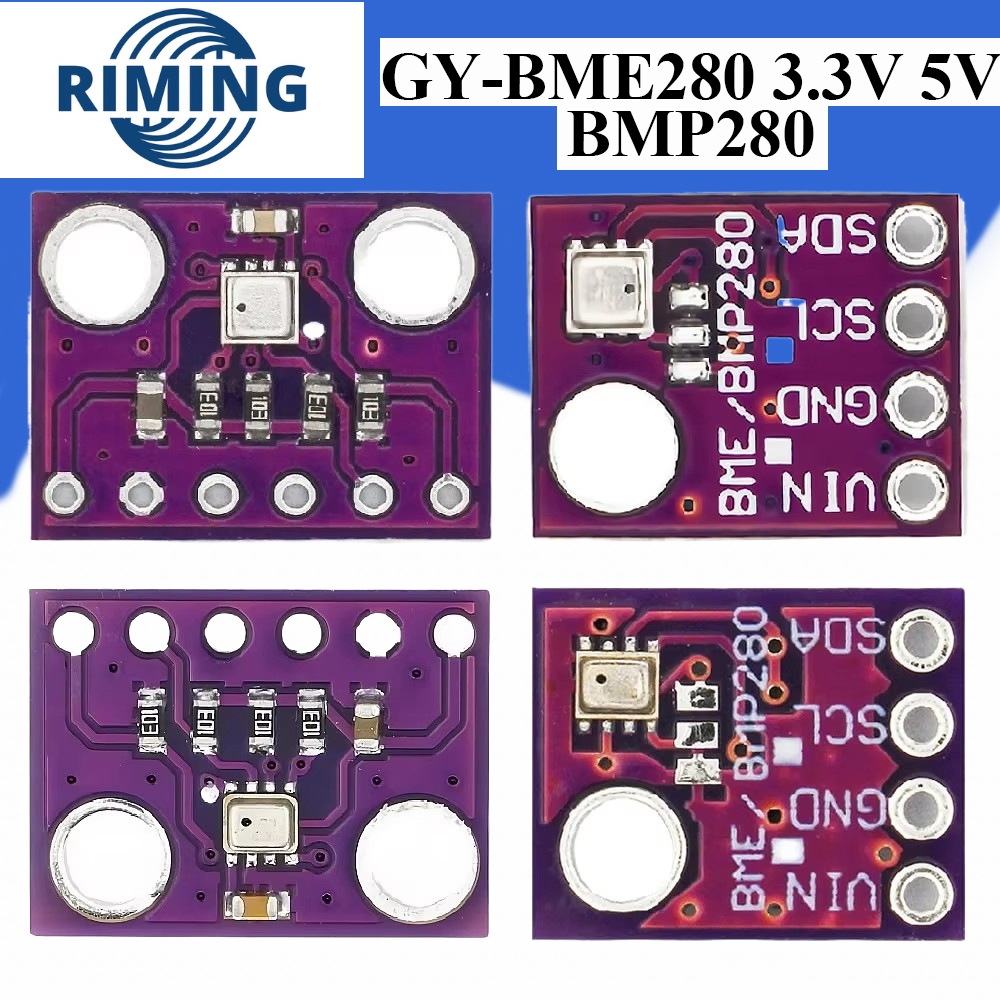 GY-BME280 3.3V 5V BMP280 Digital Sensor Temperature Barometric Air High ...