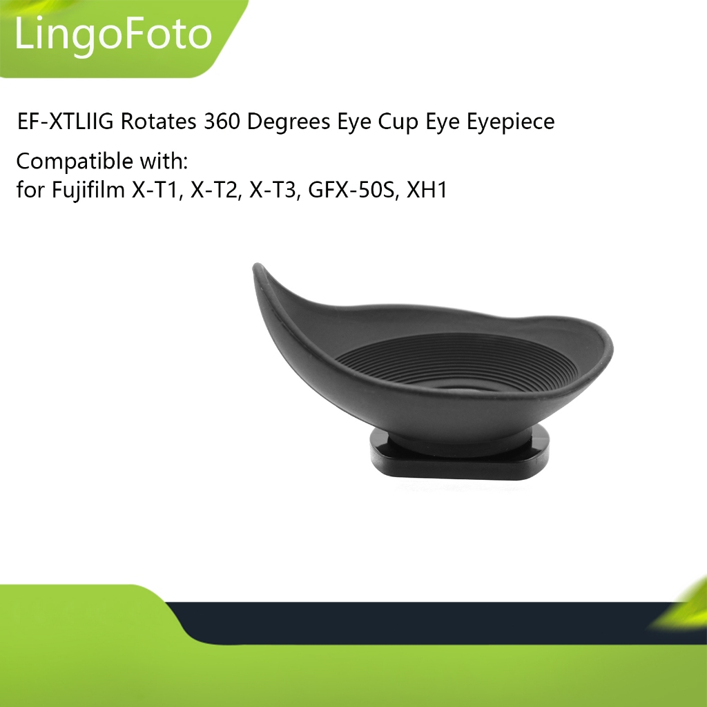 EF-XTLIIG Rotates 360 Degrees Eye Cup Eye Eyepiece for Fujifilm X-T1 X ...