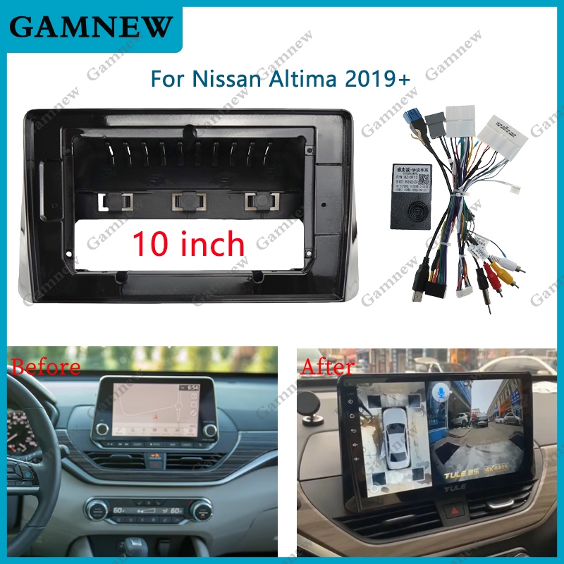10 Inch Car Frame Fascia Adapter Canbus Box Decoder Android Radio Dash ...
