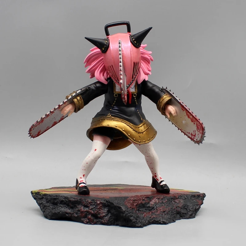 17cm Anime SPY×FAMILY Figure Anya Forger Cos Denji Action Figures ...
