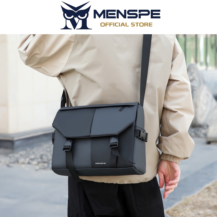 MENSPE Men Bags Men's Shoulder Bag Cross Body Bag Leisure Messenger Bag ...