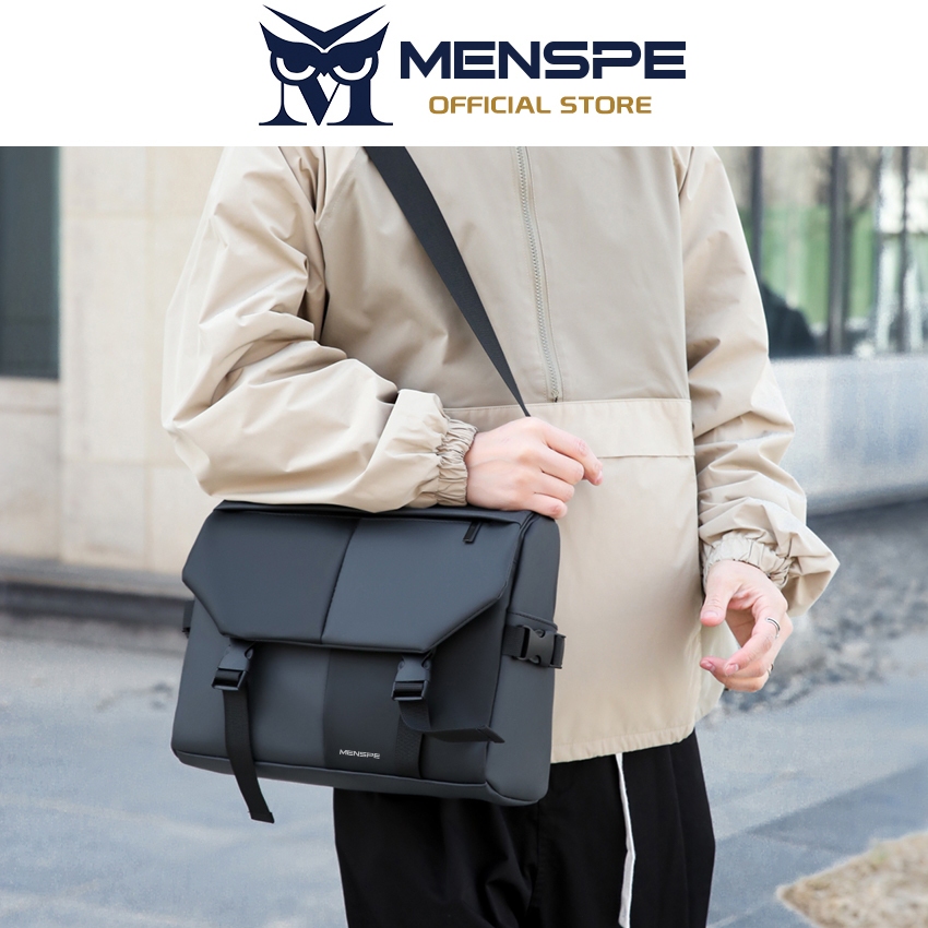 MENSPE Men Bags Men's Shoulder Bag Cross Body Bag Leisure Messenger Bag ...