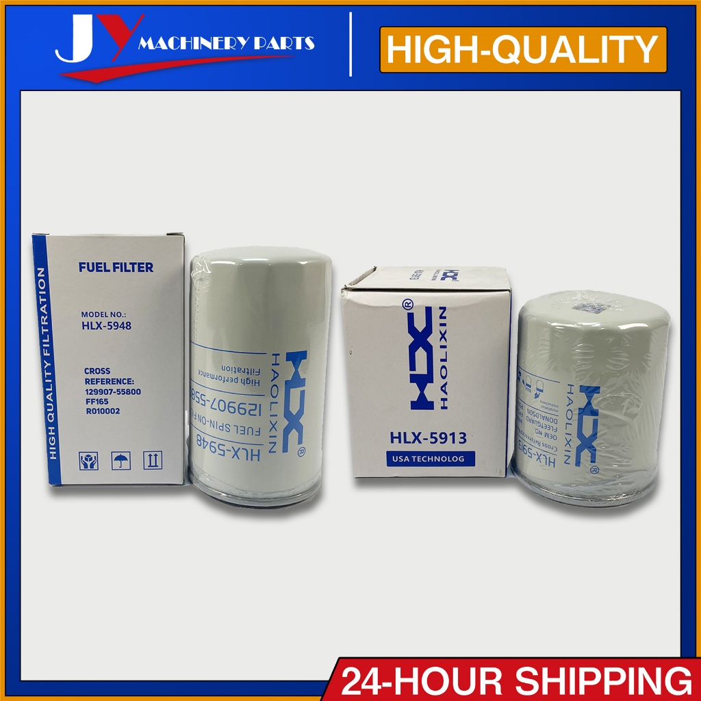 Komatsu FUEL FILTER PC56-7 diesel filter element oil filter excavator ...