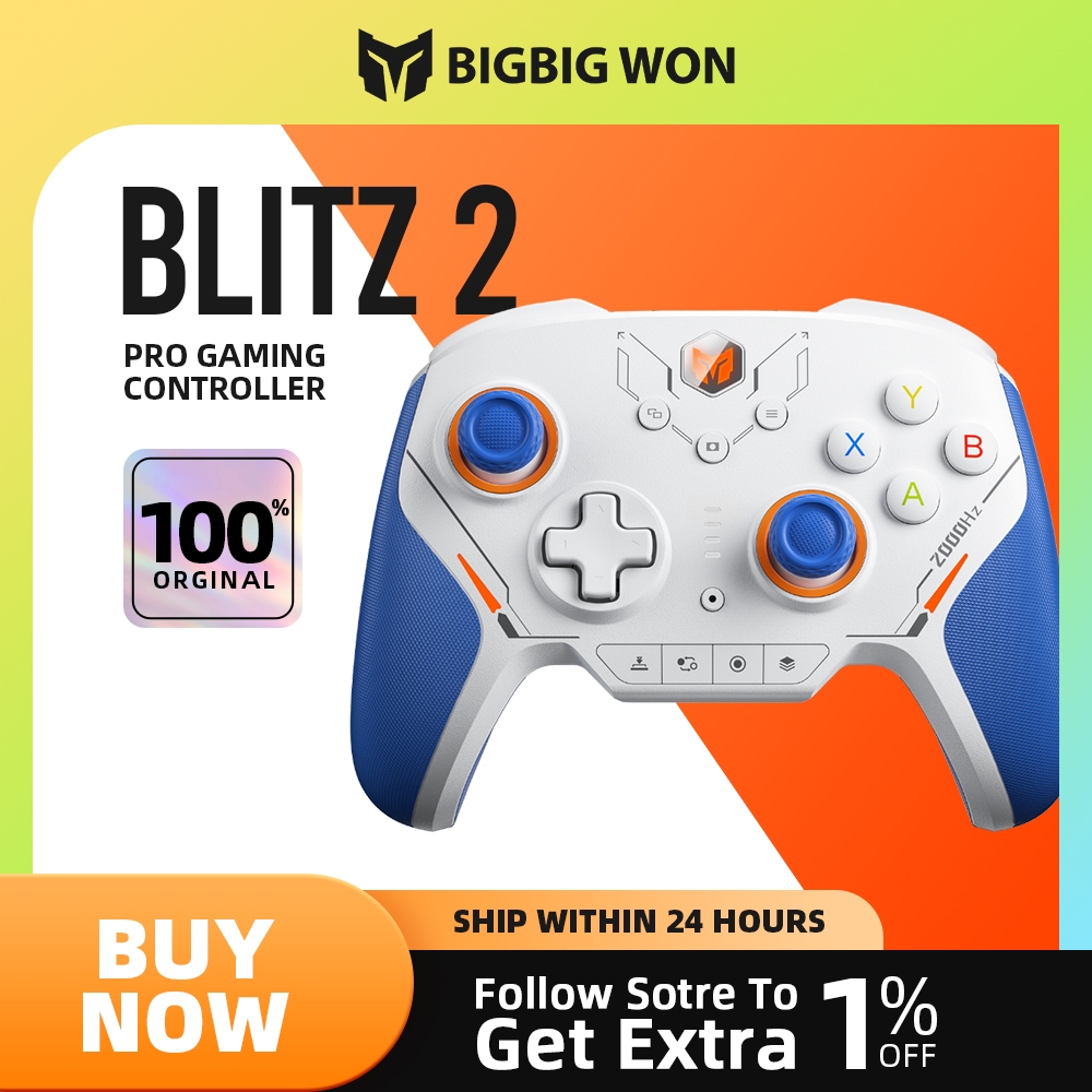 BIGBIG WON Blitz 2 TMR Star Flash Wireless Bluetooth Gamepads ...