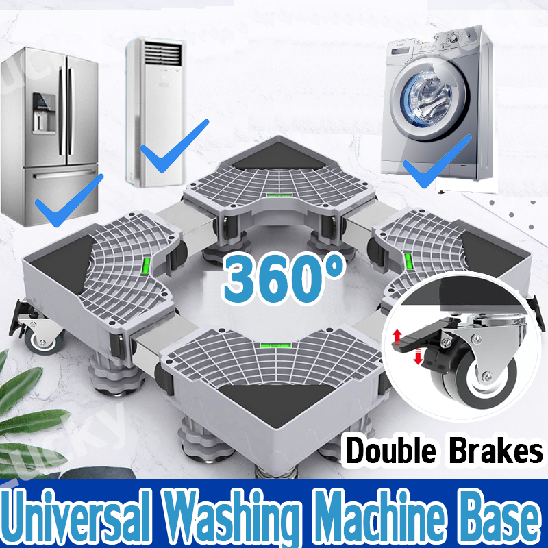 Washing Machine Stand Washing machine Base with wheels adjustable heavy ...