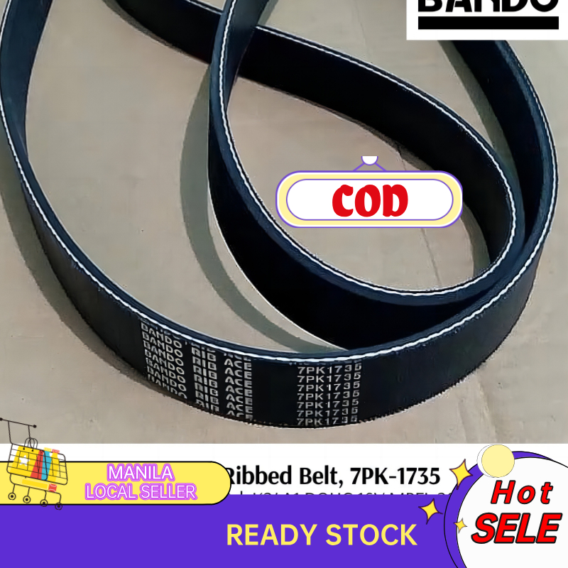 Bando Belt 7PK1735 Honda CRV2.0 /2.4 2001-2006 7PK-1735 | Shopee ...