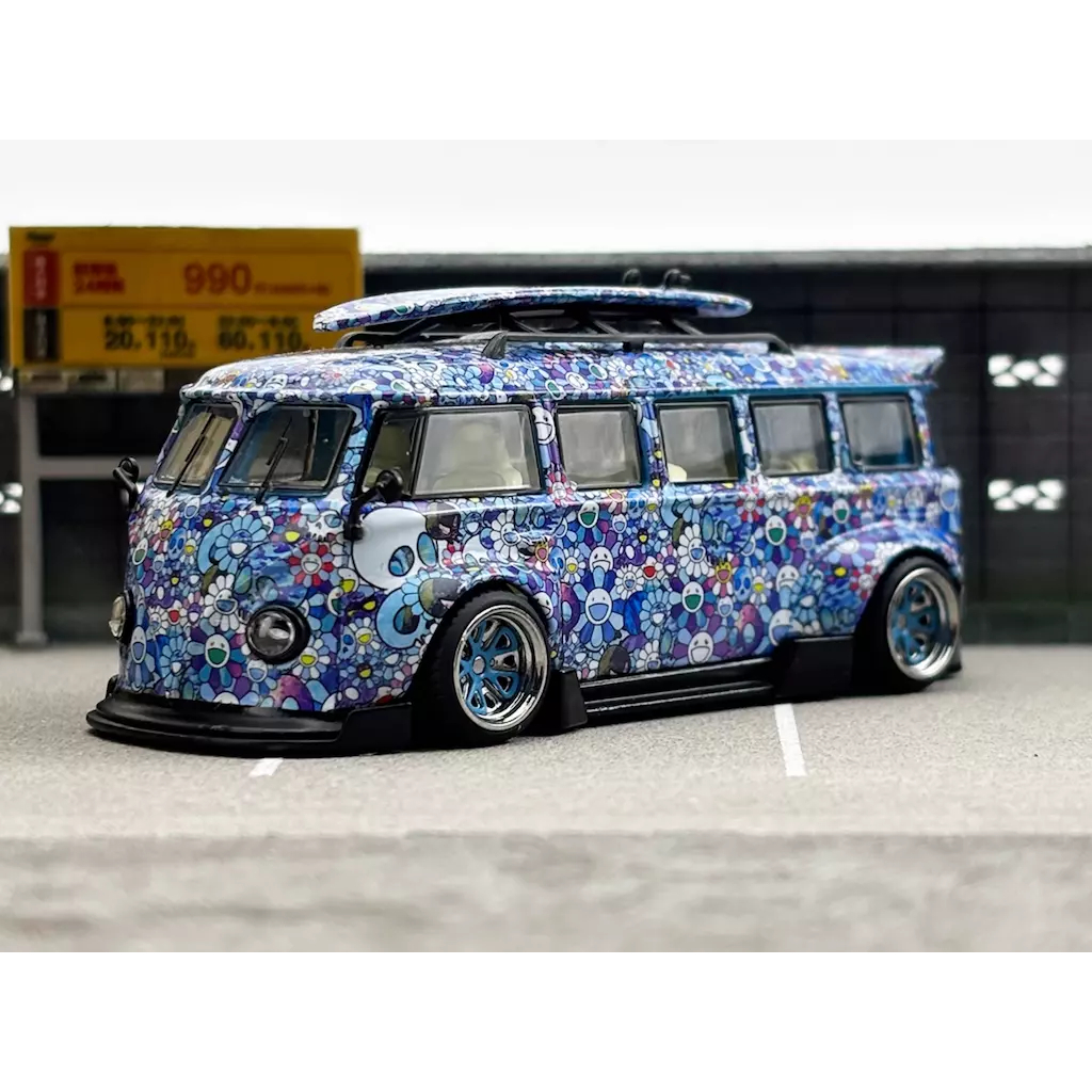 Liberty64 1/64VW T1 Van Kombi Widebody Modified Dark Sunflower Livery ...