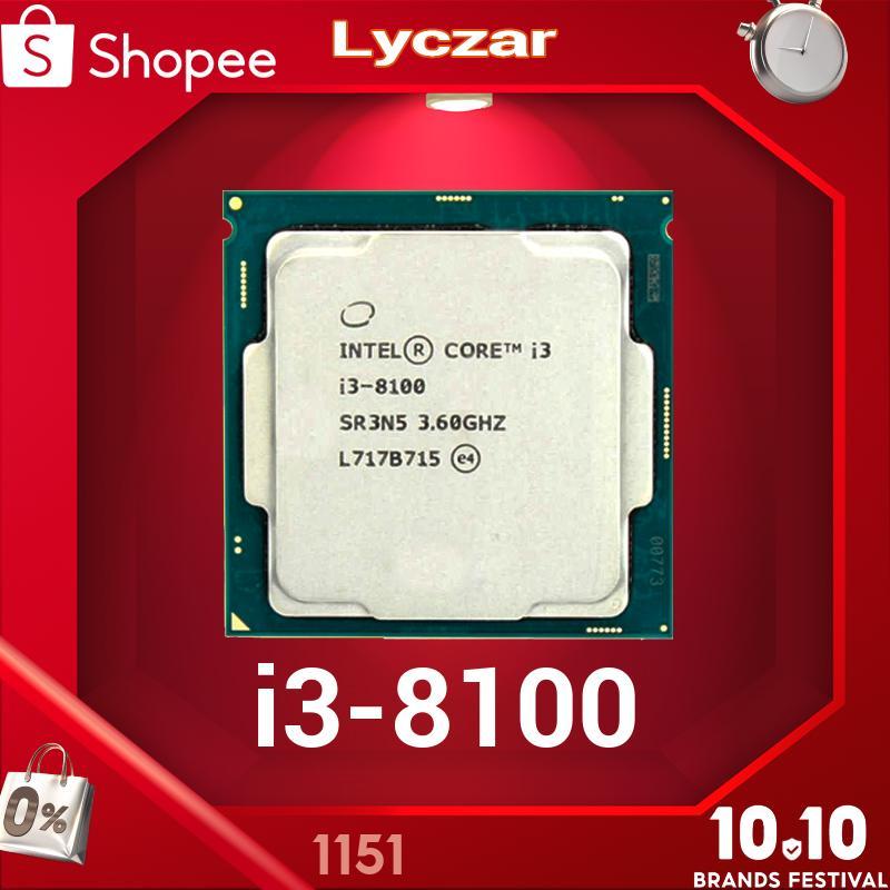 Intel Core i3 8100 Processor LGA 1151 3.6GHz 6M Cache Quad-Core 65W Lyczar Desktop CPU | Shopee ...