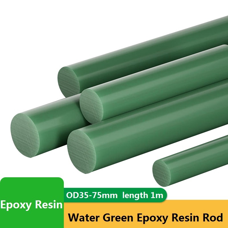 FR4 Epoxy Resin Rod OD35-75mm Water Green 3240 Epoxy Glass Fiber Rod ...