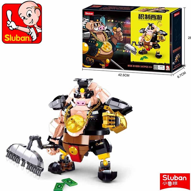 Sluban Toys Journey to the West Zhu Bajie Pig Gang Hyeon Building ...