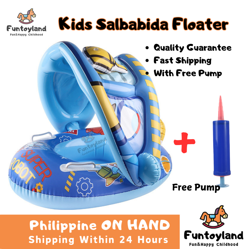 Inflatable Kids Salbabida Floater Super Robot Green Dinosaur Pink ...