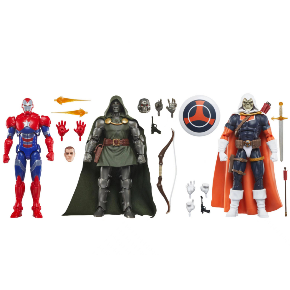 No Box Hasbro Marvel Legends Taskmaster Iron Patriot Doctor Doom 6 ...