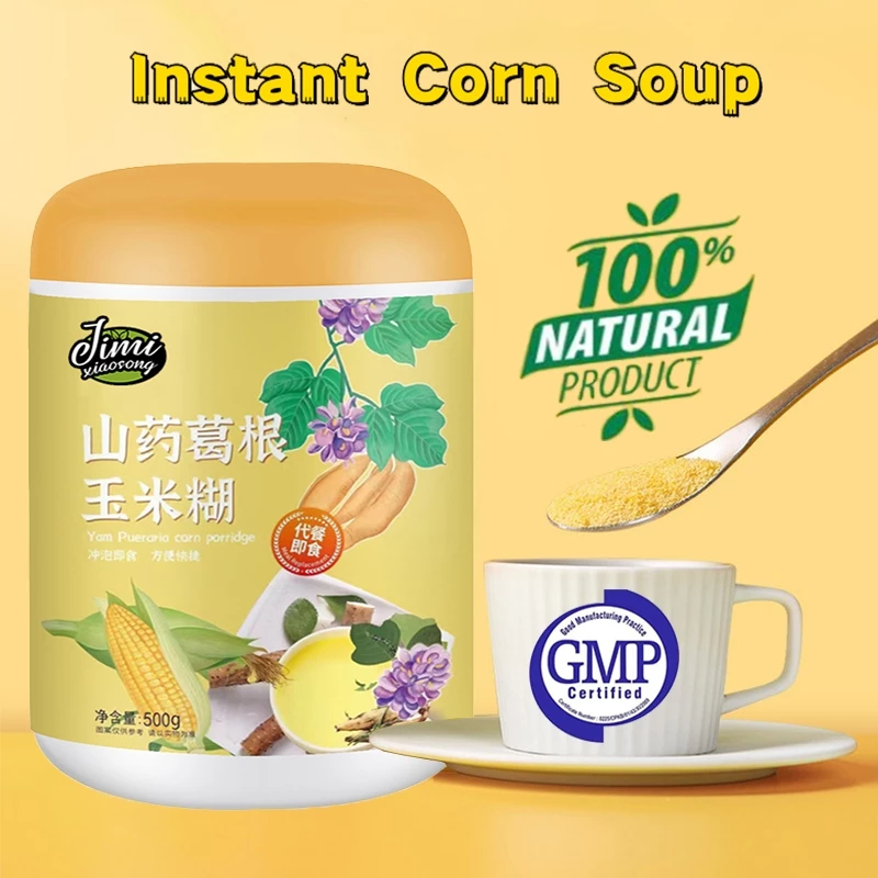 「Safe delivery」Instant Corn Soup Yellow Corn Powder Japanese Breakfast ...