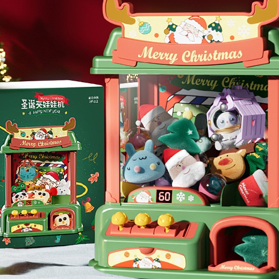 Mini Claw Machine Small Household Clip Doll Capsule Toy Coin-operated ...