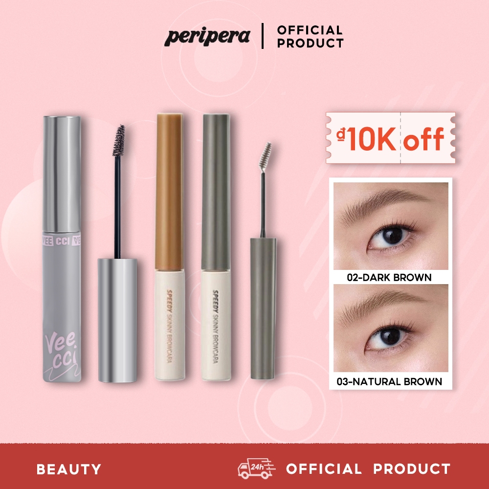 Peripera speedyslender Eyebrow Mascara | Shopee Philippines
