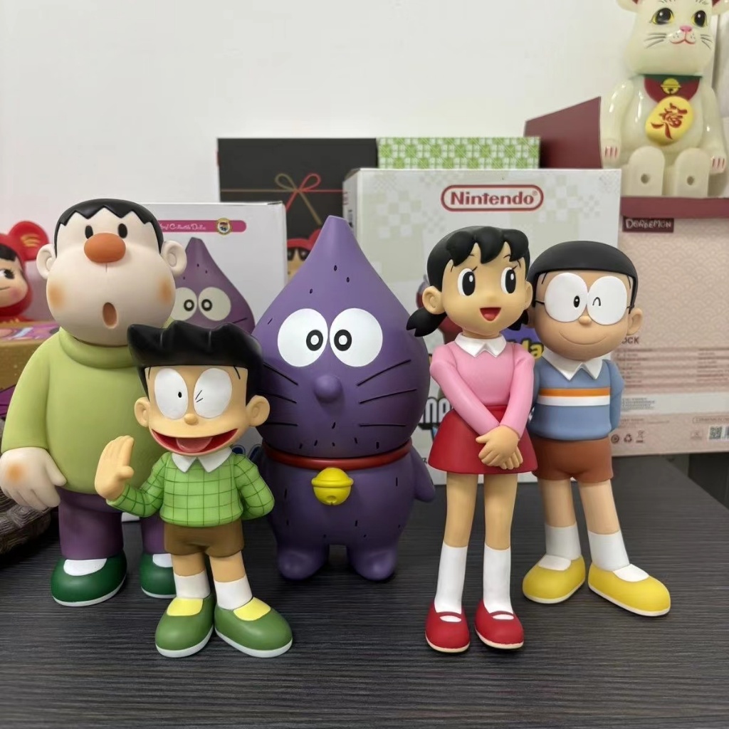 Doraemon First Debut Nobita Shizuka Fat Tiger Koo First Debut Out of ...