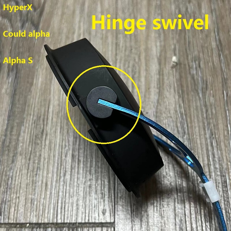 Original Hinge swivel For HyperX Could Alpha,Alpha S headphones ...