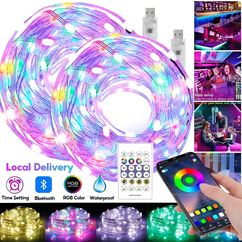 COD LED Strip Light Music Sync led light for room USB 5V Bluetooth ...