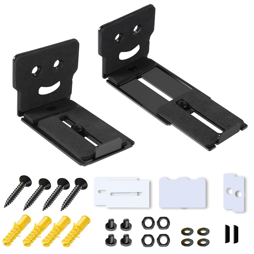 Universal Sound Bar Mounts Wall Mount Kit Soundbar Mounting Bracket for ...