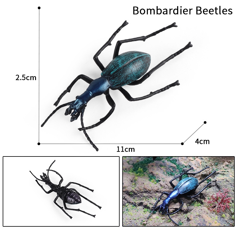 Wild animal model toy children simulation insect cannon infantry armor ...