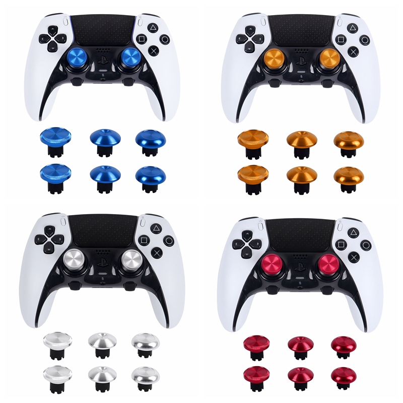 Thumb Stick Grips Accessories for PS5 Edge Controller - 6 in 1 Swap ...