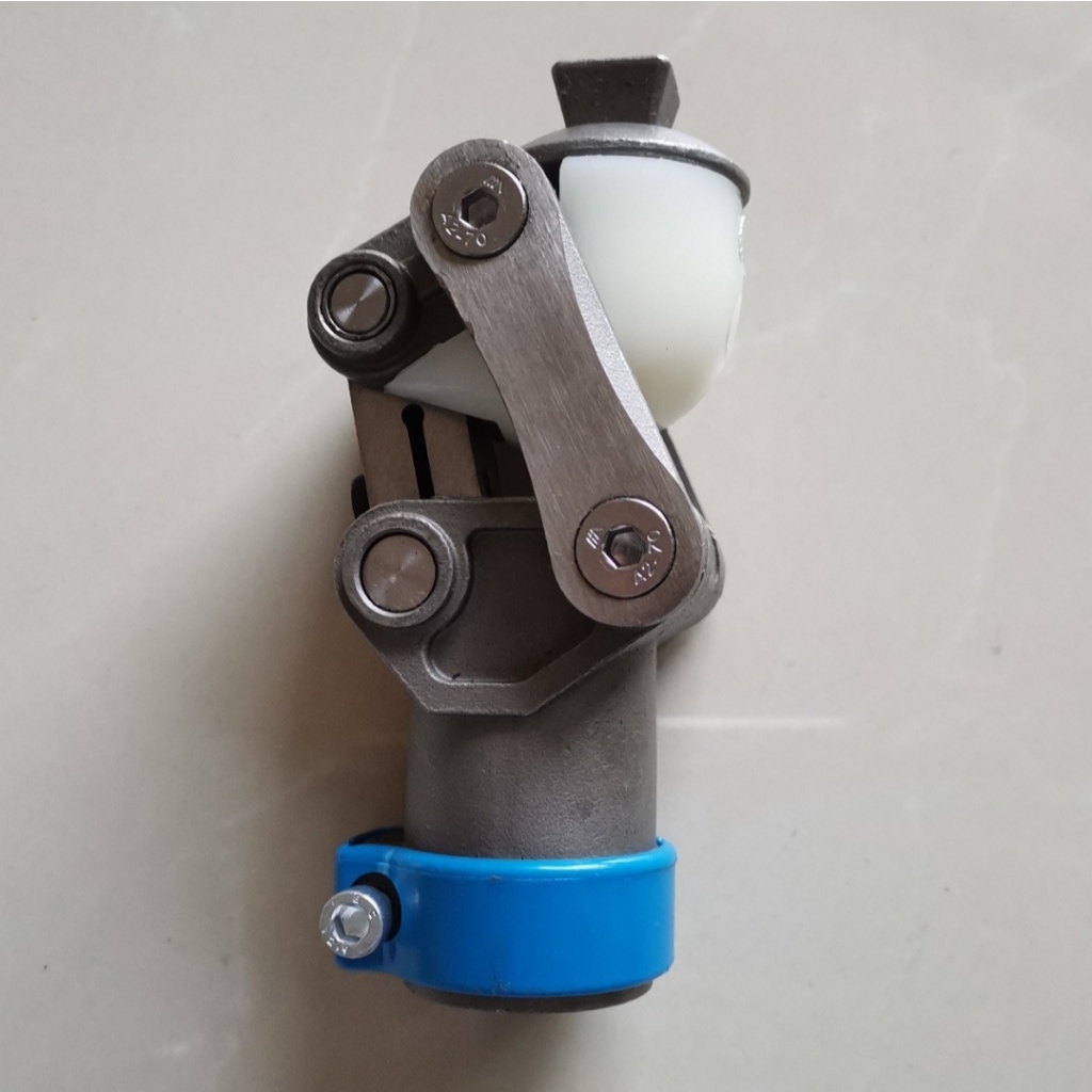 Prosthetic knee joint four-bar mechanical joint thigh receiving cavity ...