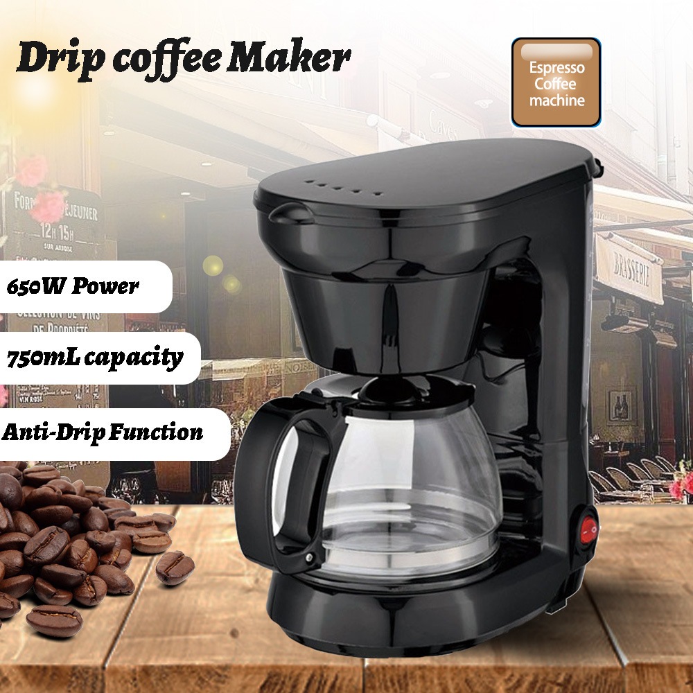 Coffee Maker Automatic Drip Coffee Maker American Milk Tea Maker Coffee ...