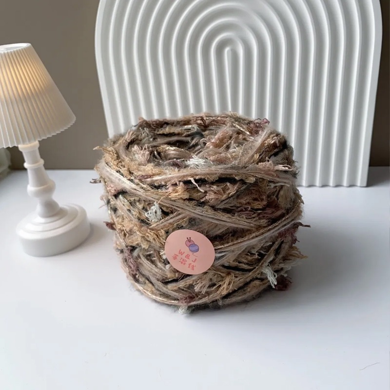 100g Hand Mixed Yarn Hand Mixed Line Blended Thread 哥斯拉 手混线 DIY Bag ...