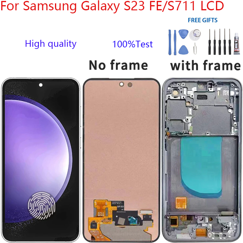 For Samsung Galaxy S23 FE,S711 SM-S711B, SM-S711B/DS, SM-S711U1 LCD ...