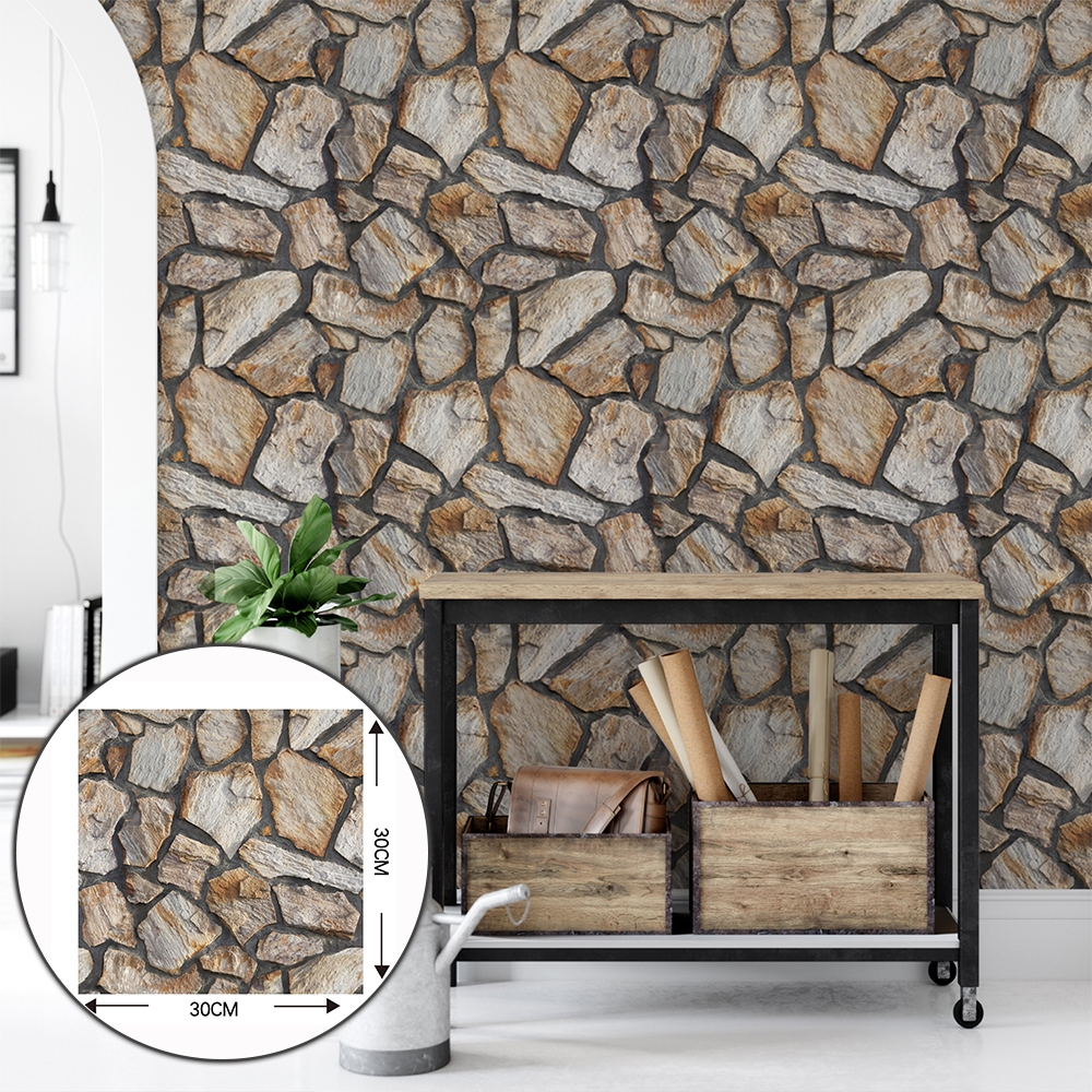 3D wallpaper deals adhesive wall