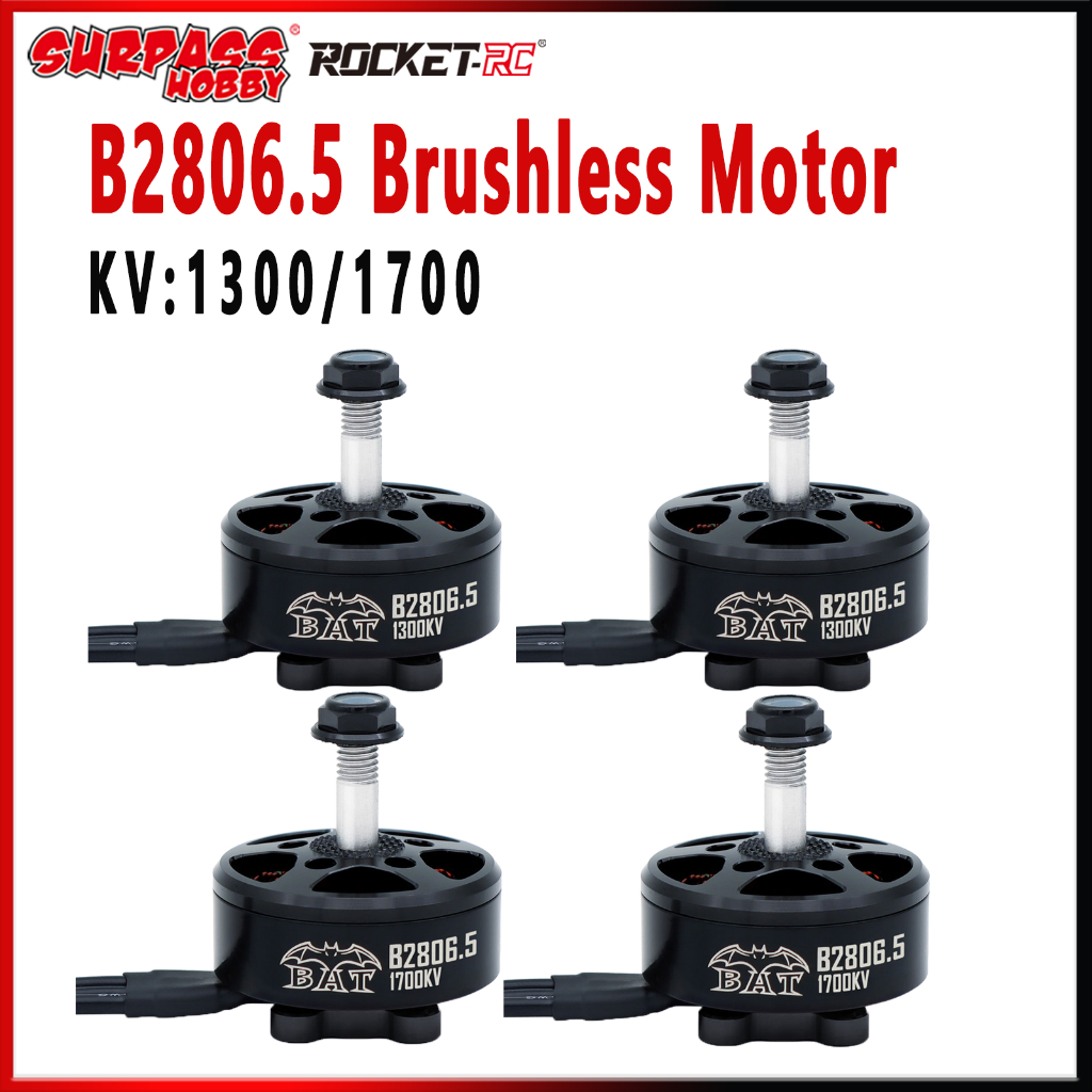 4PCS SURPASS HOBBY B2806.5 2806.5 1300KV 1700KV Outrunner Brushless ...