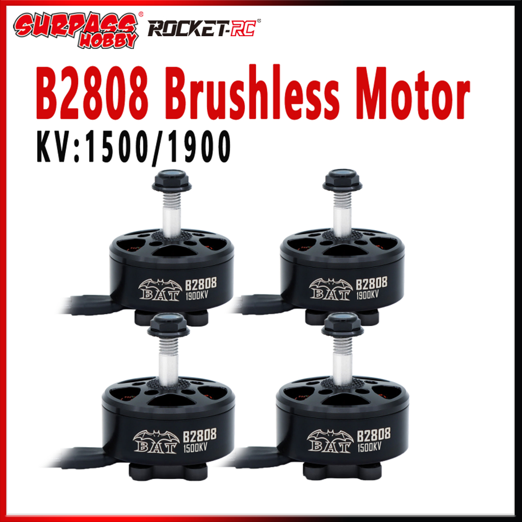 4PCS SURPASS HOBBY B2808 2808 Outrunner Brushless Motor 3-6S For RC FPV ...
