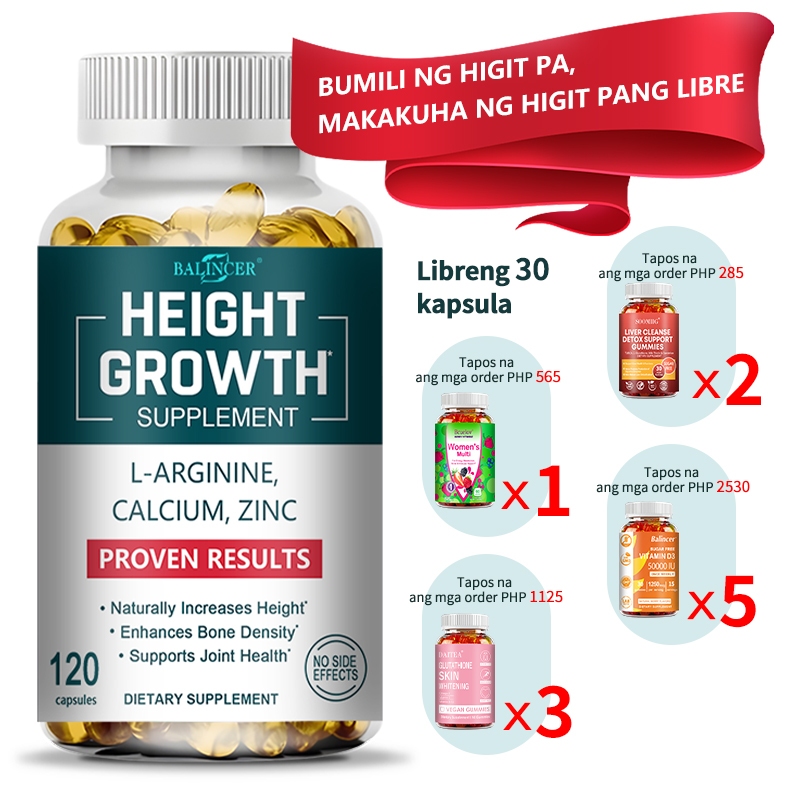 Height-increasing vitamin supplement, activate bones, add activity and stretch muscles, L ...
