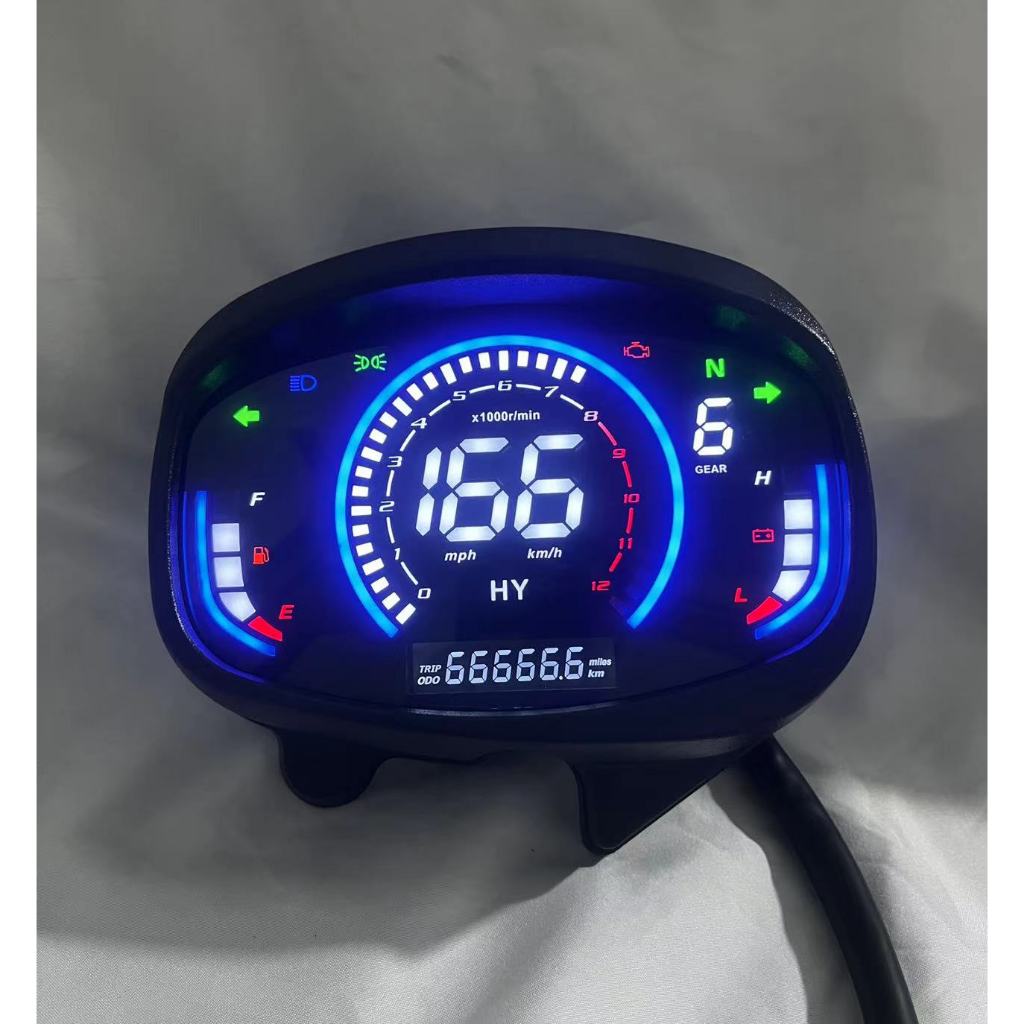 For MOTORSTAR MSX125 Nicess 110 XRM 110 xrm 125 RS 125 Digital Meter ...