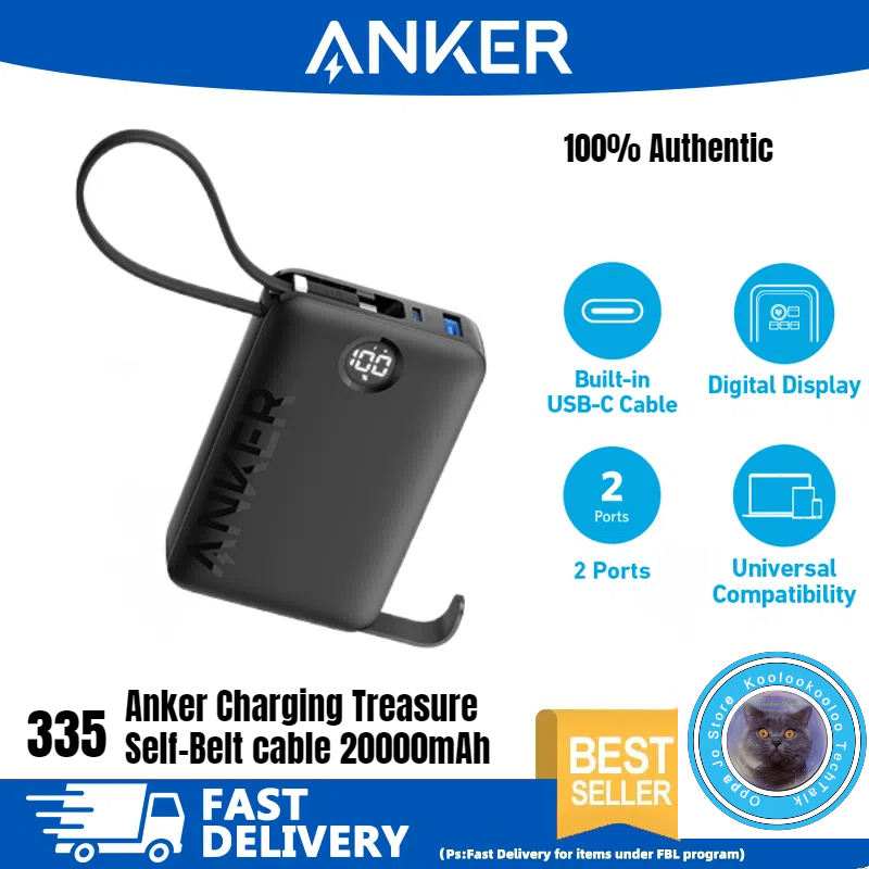 Anker Powercore 20,000mAh Portable Charger, 22.5W High-Speed Charging ...