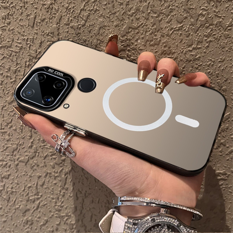 FOR Casing Realme C15 phone case hard case TPU Protector Smooth ...