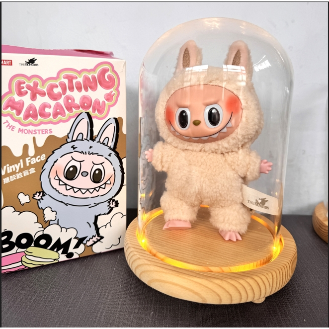 glass dome,Labubu Macron glass dome,Labubu box,Model Box | Shopee ...