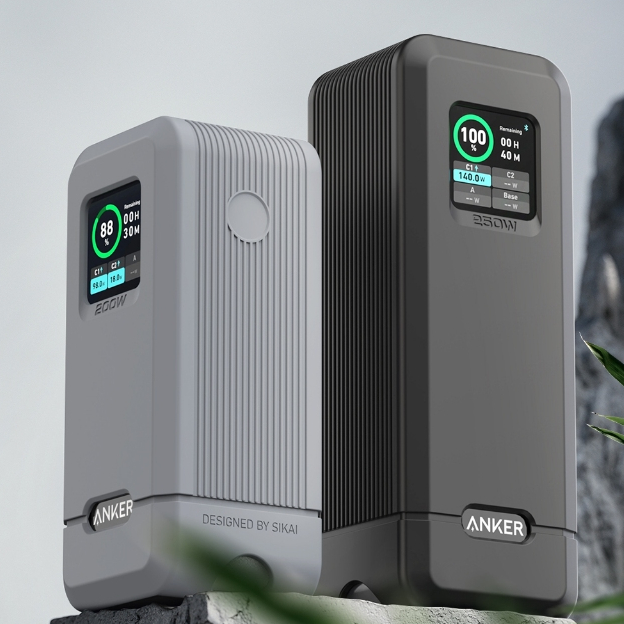 SIKAI Silicone Protective Case for Anker 200W 250W TF/SIM/PIN Storage ...