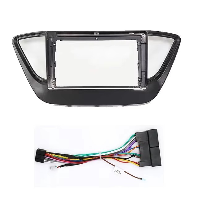 9 Inch Android Stereo Player frame 2DIN Head Car Radio Fascias Dash ...