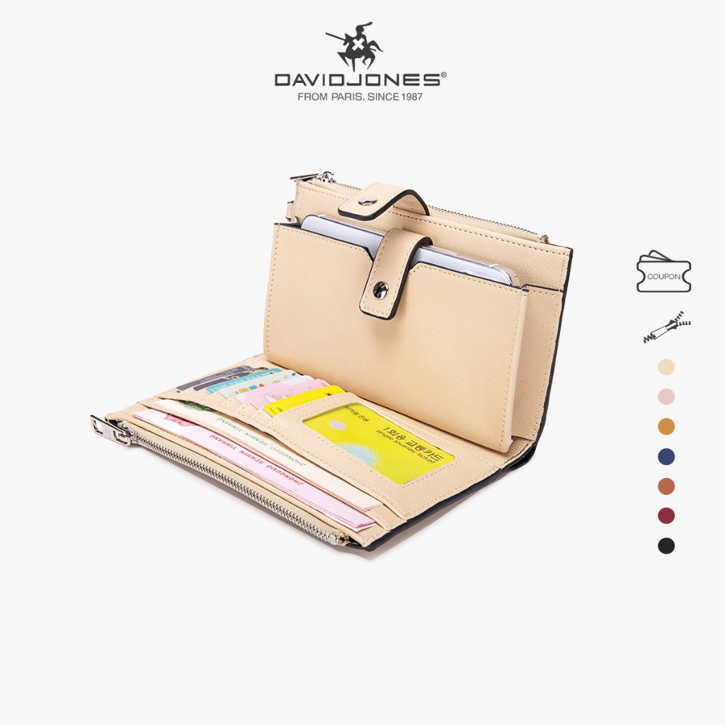 David Jones Paris Minimalist Wallet For Woman 2023 Fashion Collection ...